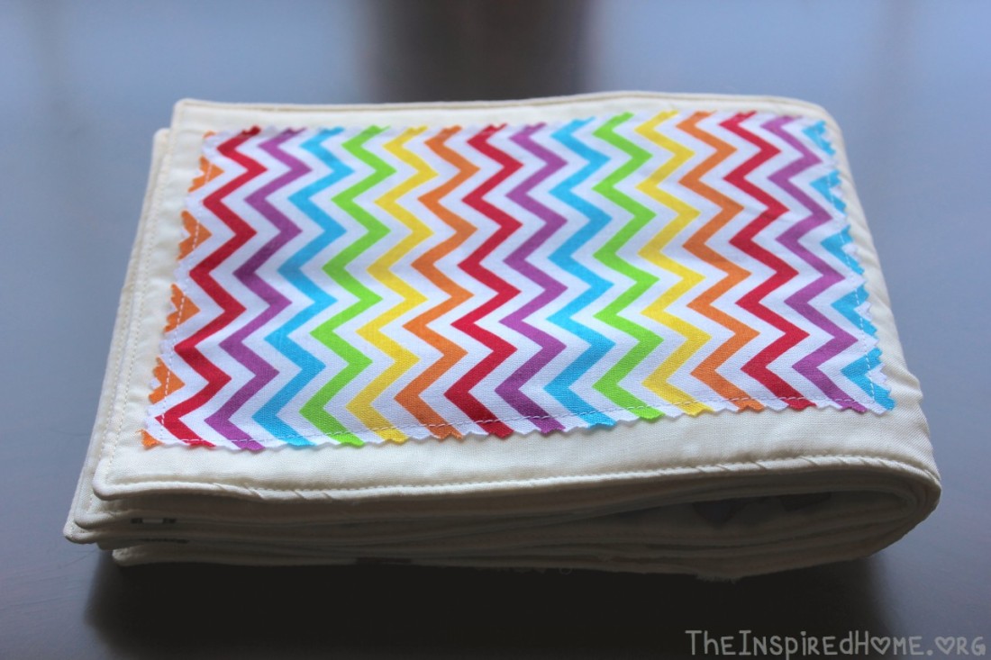 DIY: Sew a Fabric Color Book for Baby & Toddler