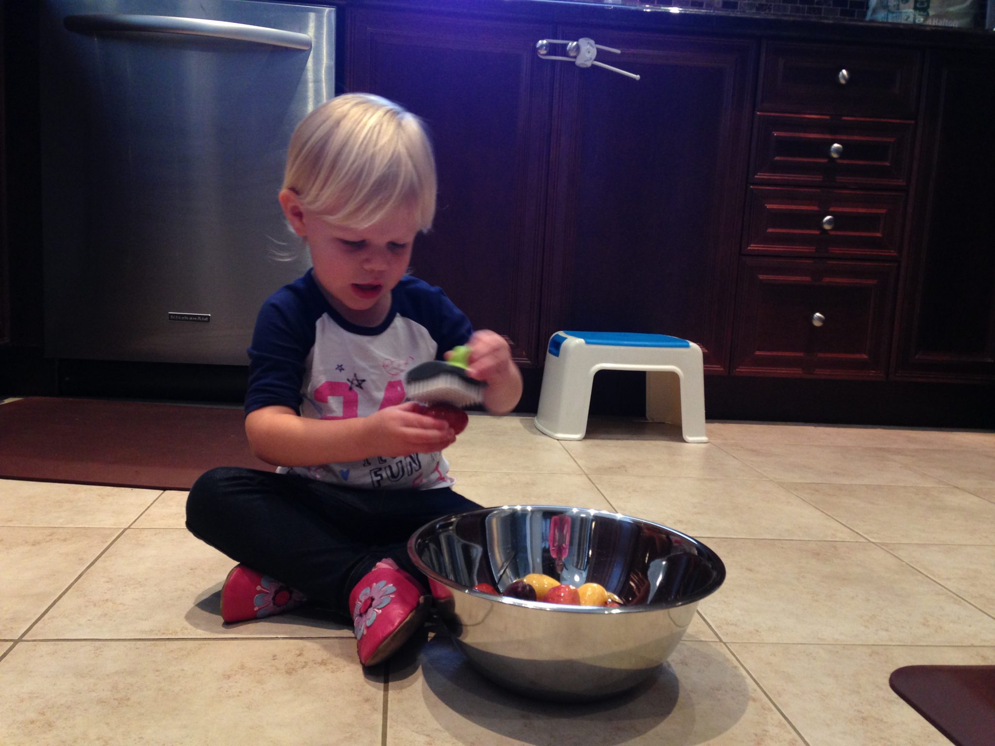 How to Get Toddlers Helping in the Kitchen • The Inspired Home