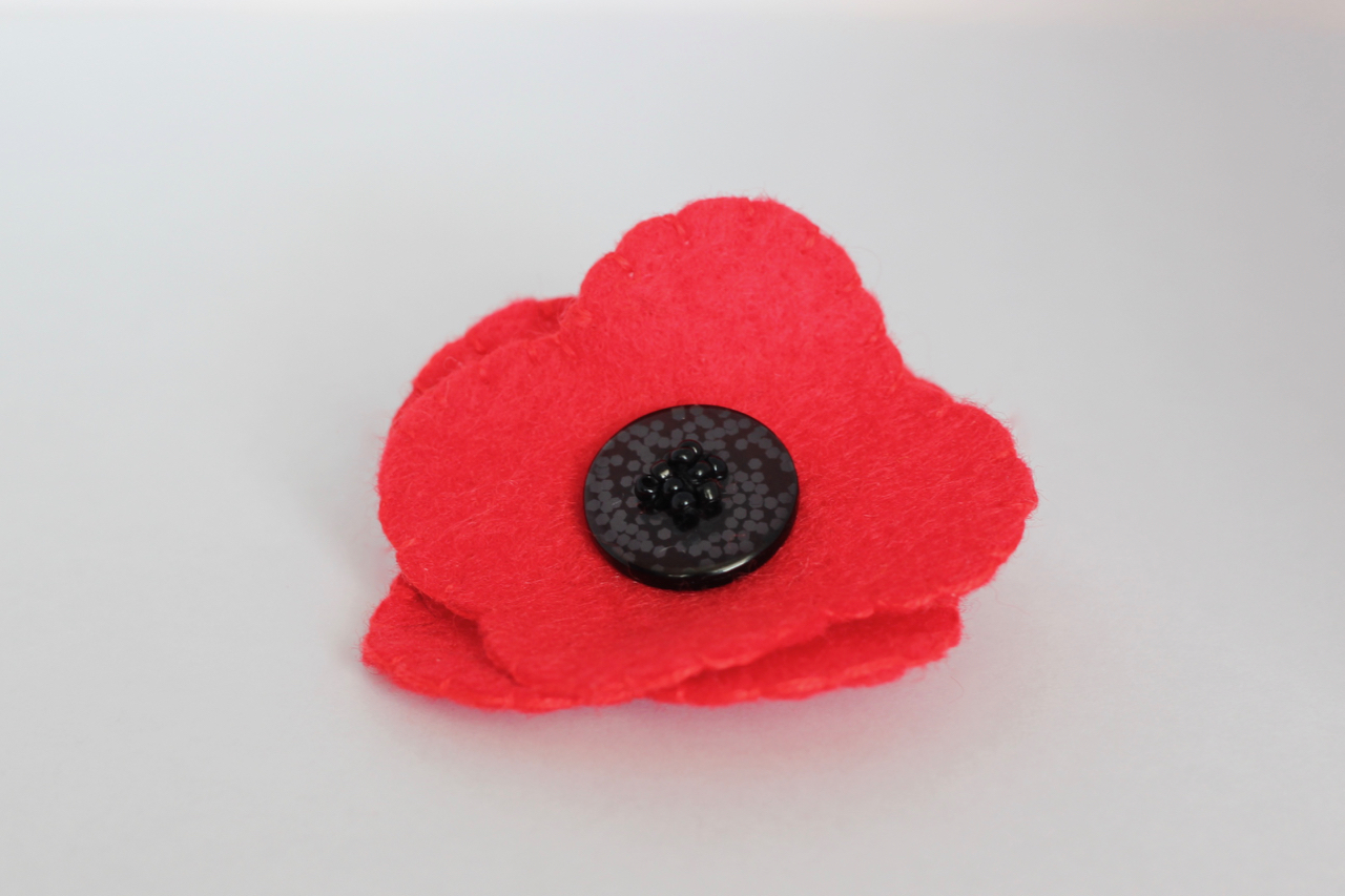 DIY Felt Poppy – Includes Free Template!