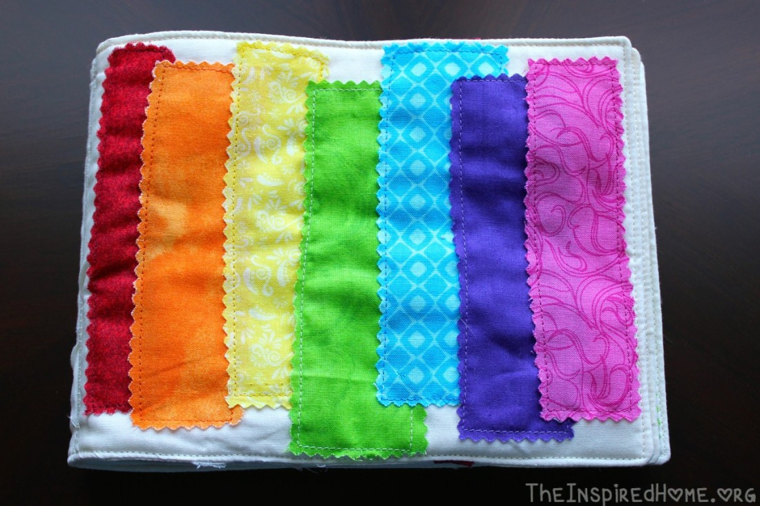 DIY: Sew a Fabric Color Book for Baby & Toddler
